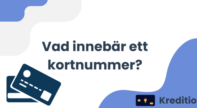 Vad är kortnummer?